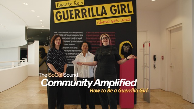 Community Amplified: Julie Slater Visits How to Be a Guerilla Girl at ...