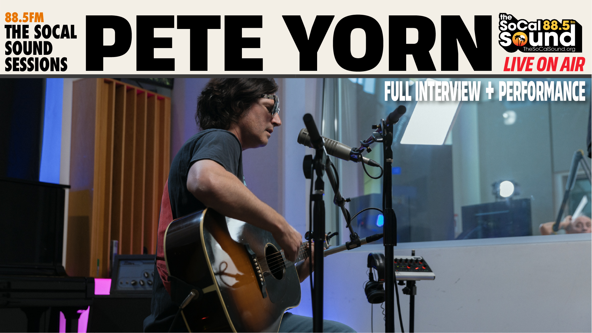 Pete Yorn SoCal Sound Session Live on Morning Show - The SoCal Sound ...