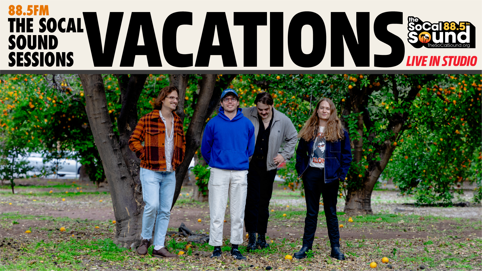 Vacations LIVE in studio - The SoCal Sound Sessions - The SoCal Sound ...